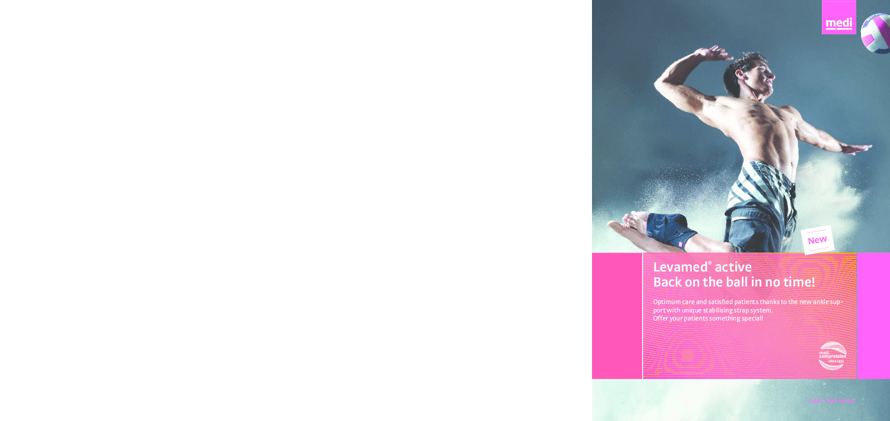 Levamed® active ankle support with strap system by medi