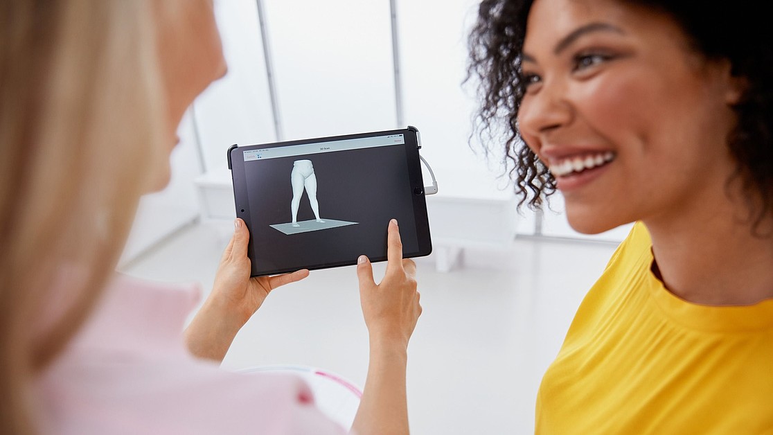 medi vision – Digitales Maßnehmen von Kompressionsstrümpfen | medi