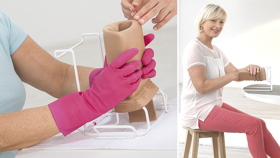 Arm Butler Anziehhilfe für Kompressionsstrümpfe von medi